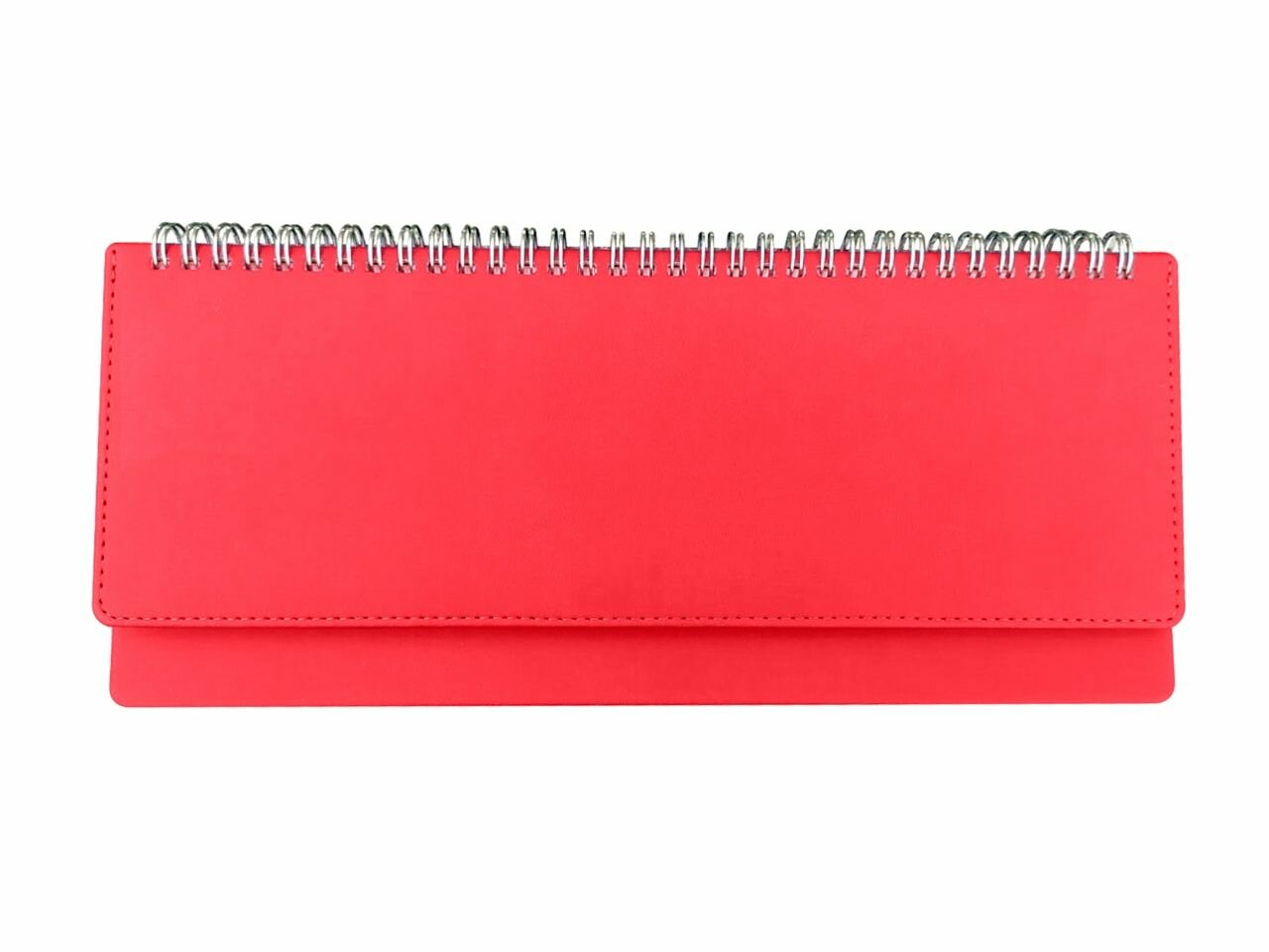 Планинг недатированный Attache 305х130 мм, Velvet красный, 128 страниц (3-364/10)