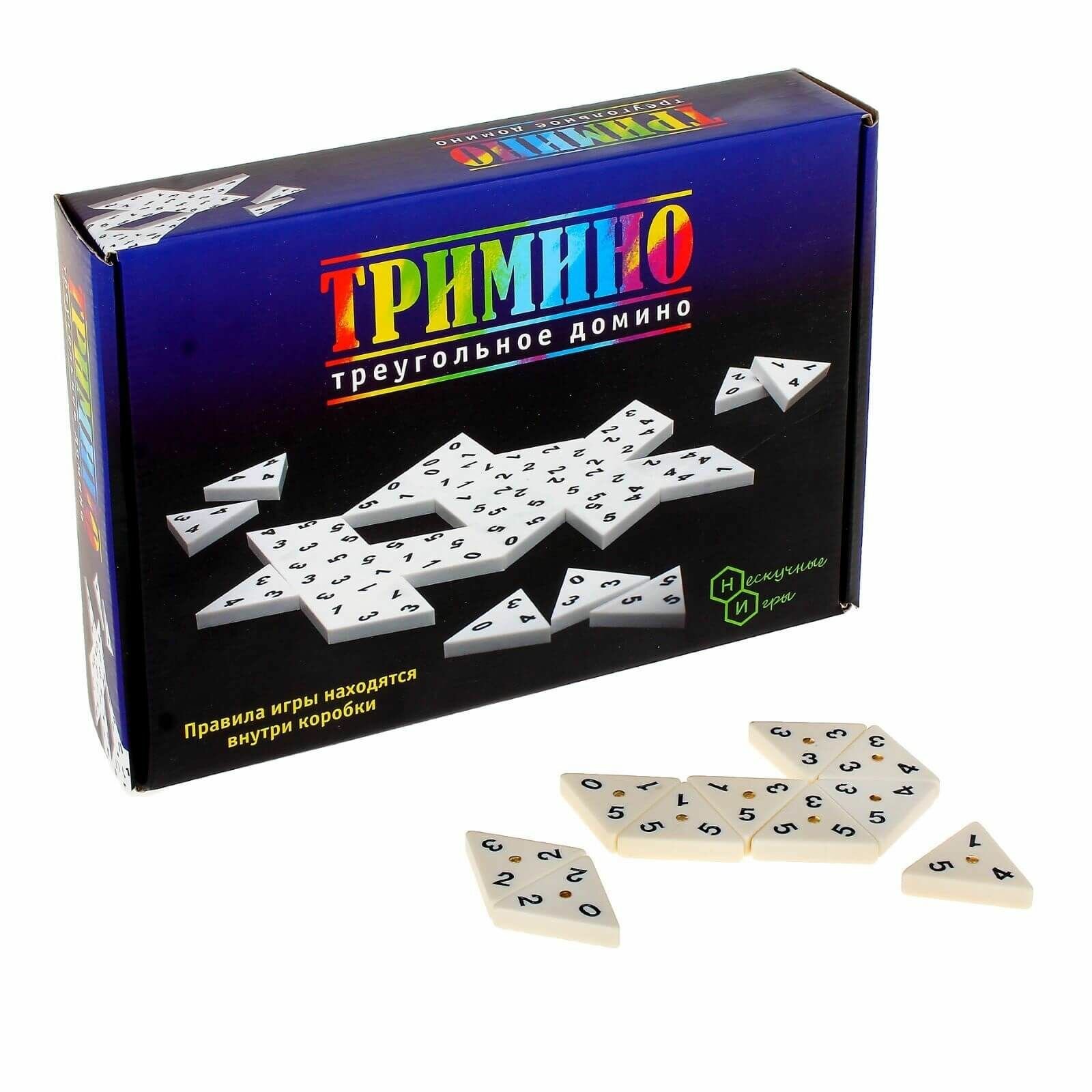 Домино Бэмби Тримино, треугольное (7059)