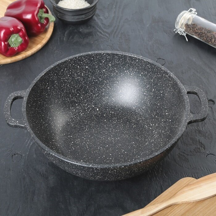 Казан горница "Гранит", d 28 см, h 10 см