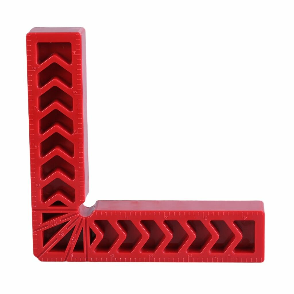 Угловой квадрат 90 градусов с ясной шкалой для точных измерений и разметки