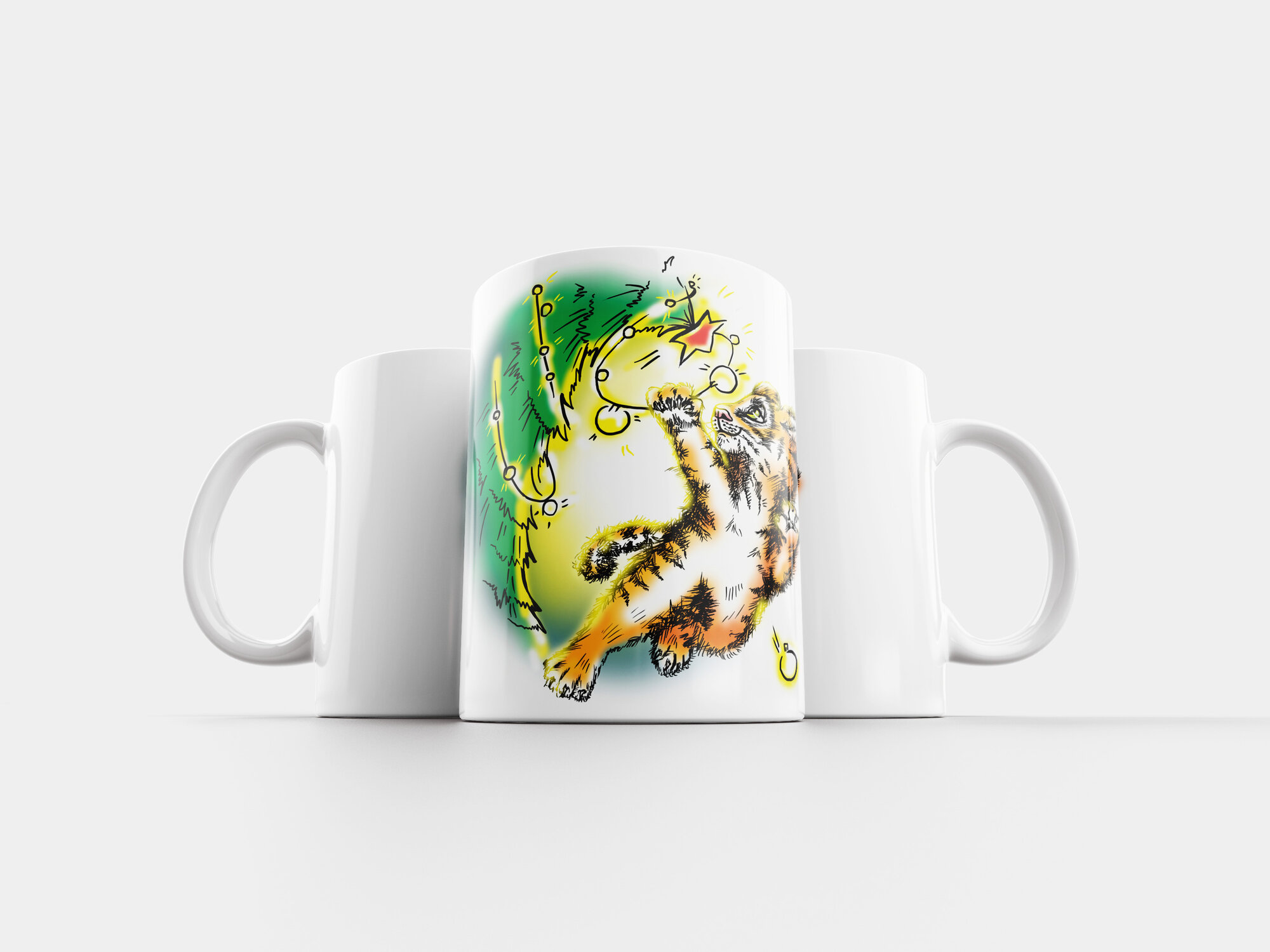 Кружка тИгрррушка Тигр 2022 Шаловливые лапки