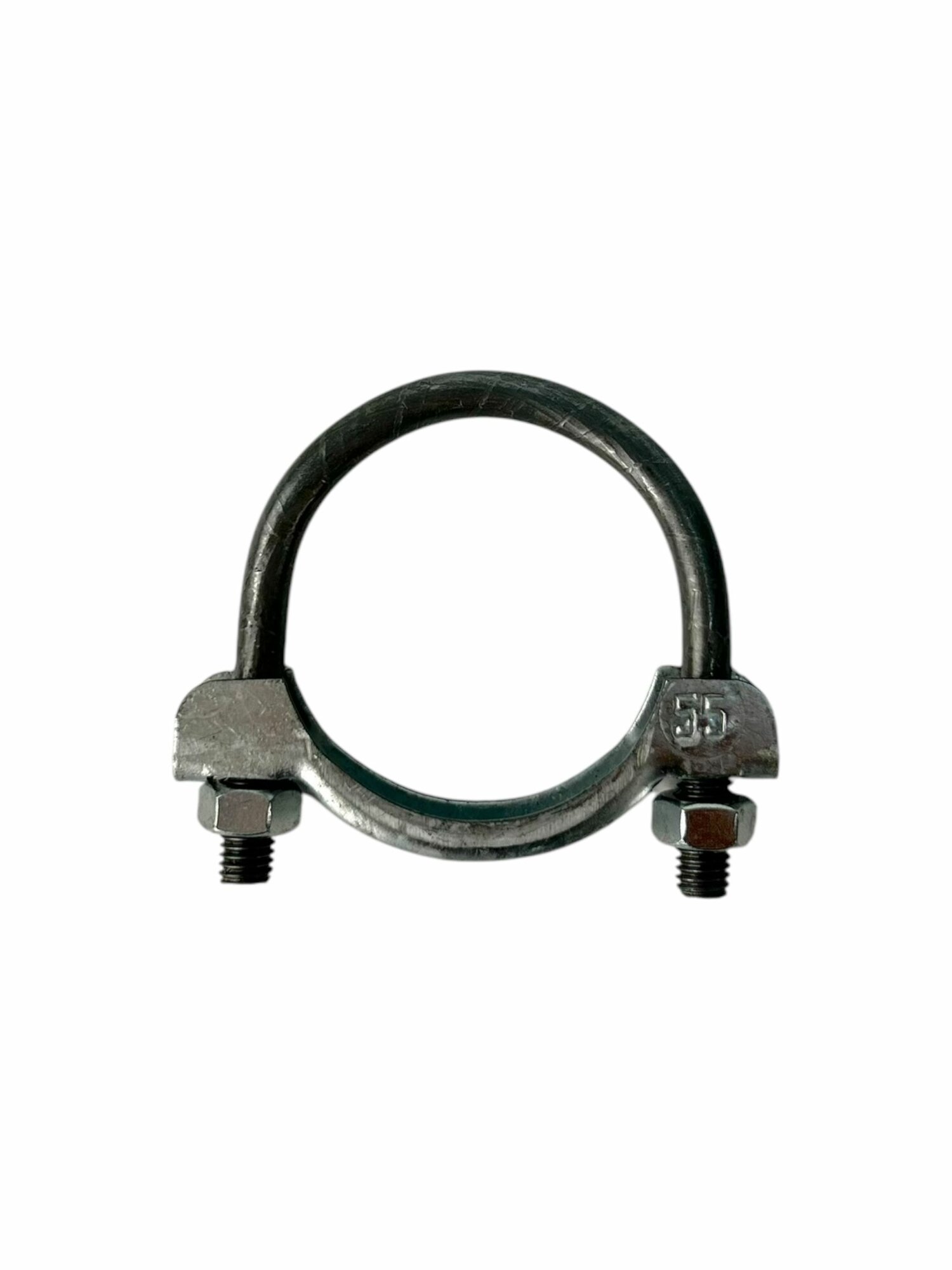 Хомут глушителя автомобильный, для УАЗ/Волга/ГАЗ 53/ГАЗель, d - 55 мм