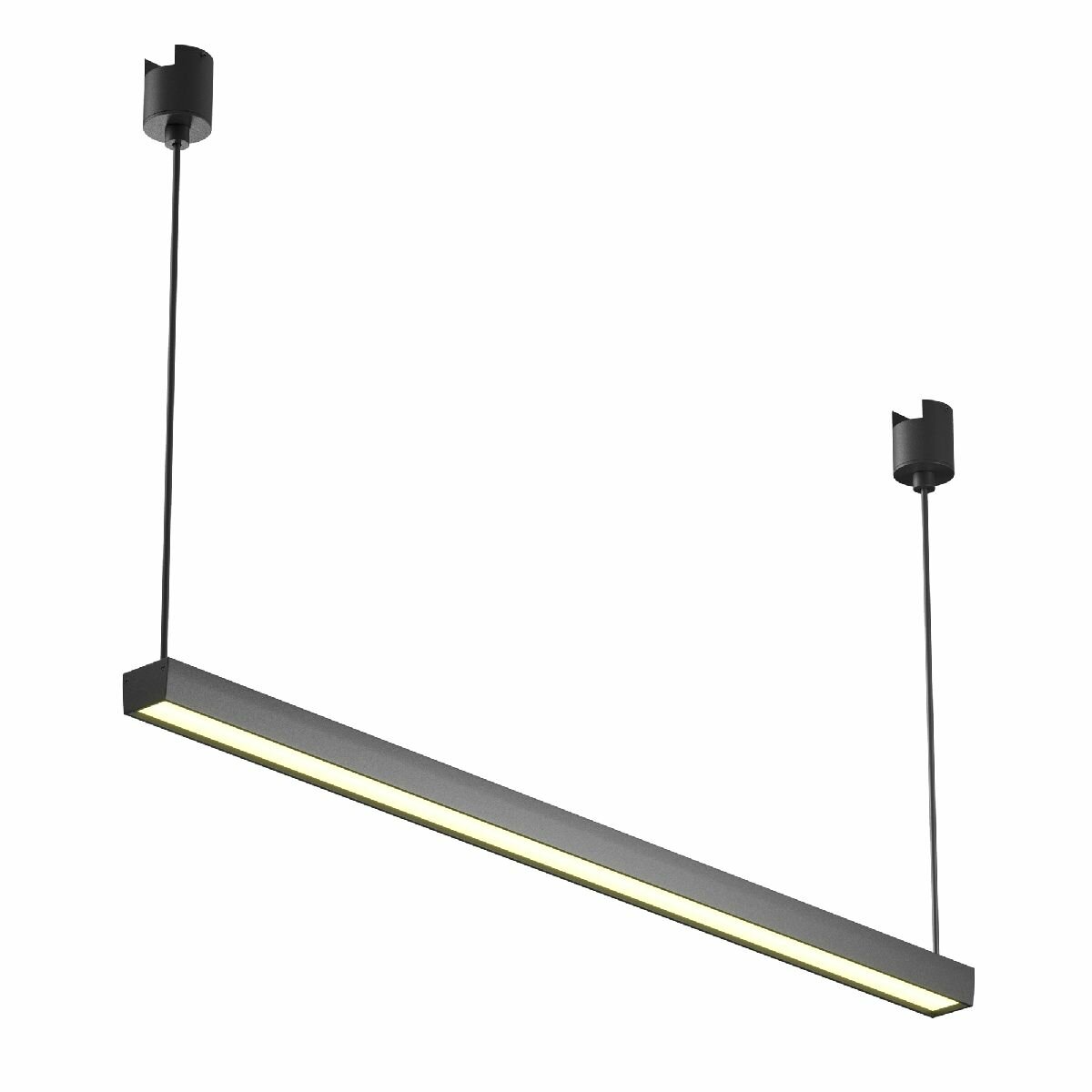 Трековый подвесной магнитный светильник Maytoni Basis TR170-1-26W3K-B