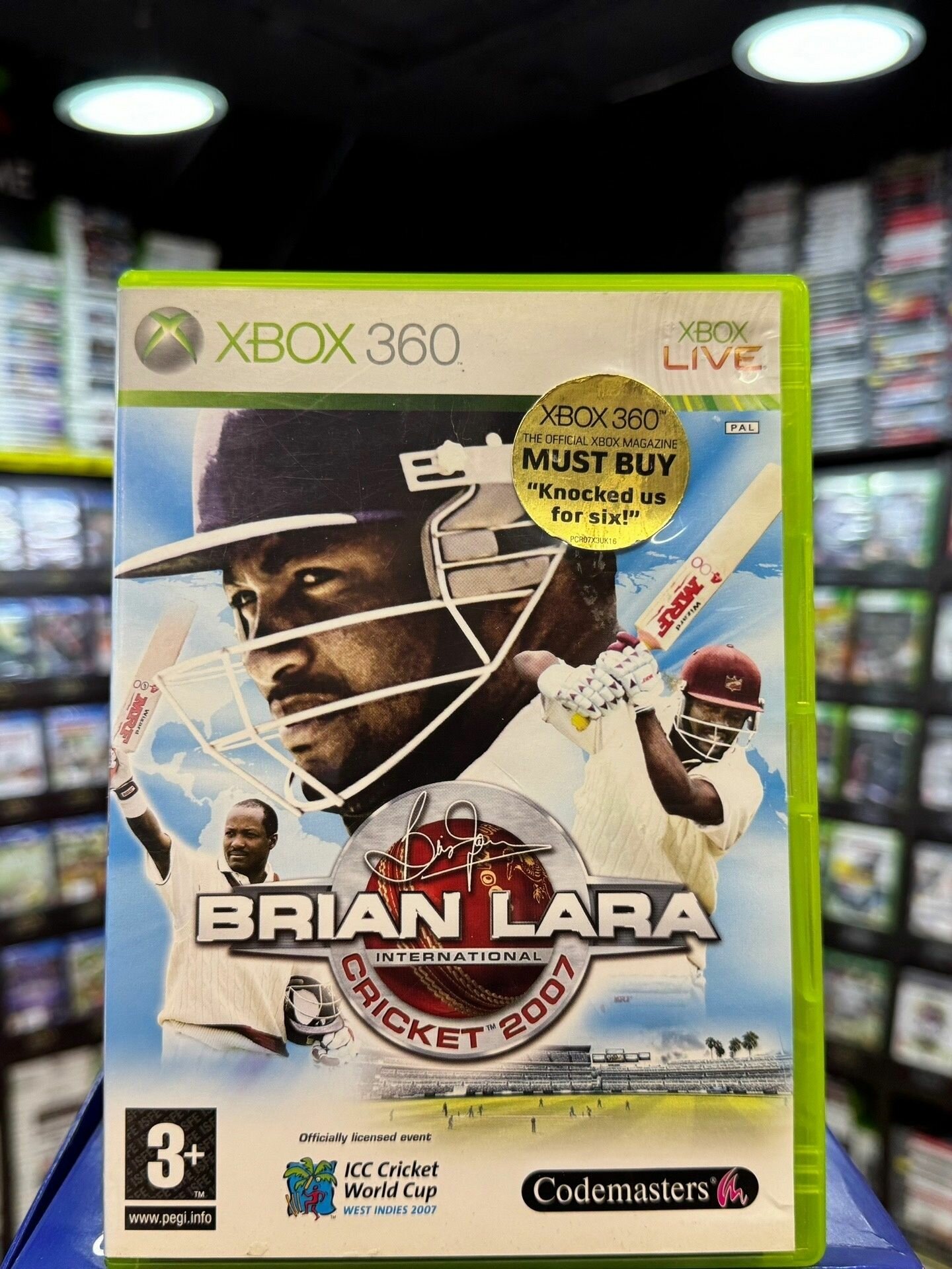 Игра Brian Lara International Cricket 2007 (Xbox 360) (Box)