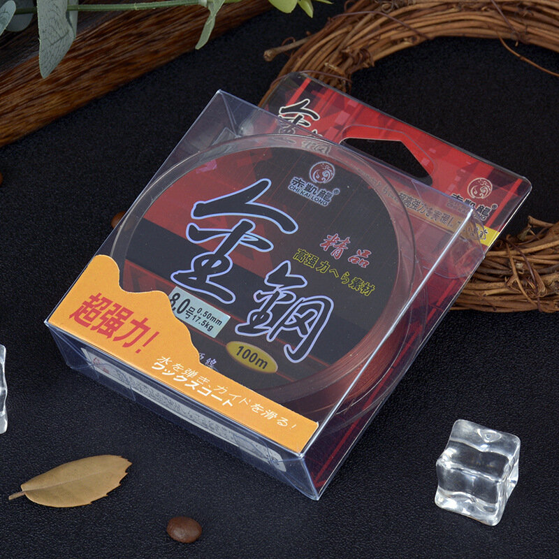 Леска Chikailong, 100 м, мягкая, прочная, для морской и рок-рыбалки