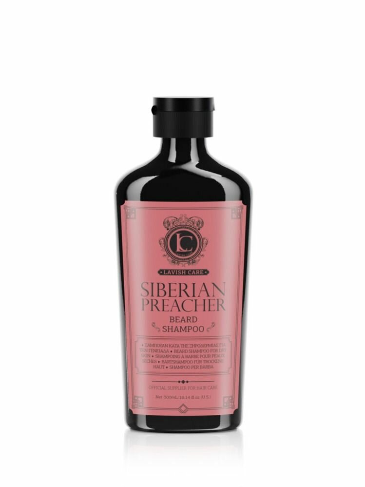 Шампунь Lavish Care "Siberian Preacher", для бороды, мужской, 300мл