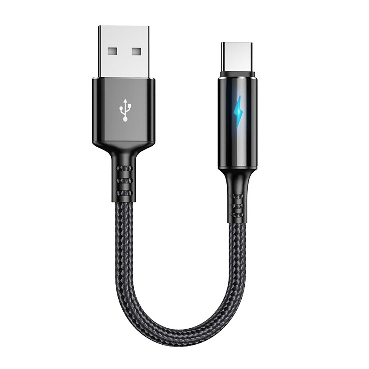 FONKEN Mini USB C кабель 0,25 м кабель передачи данных для Samsung A5 S8 S9 Plus xiaomi быстрая зарядка внешний аккумуля