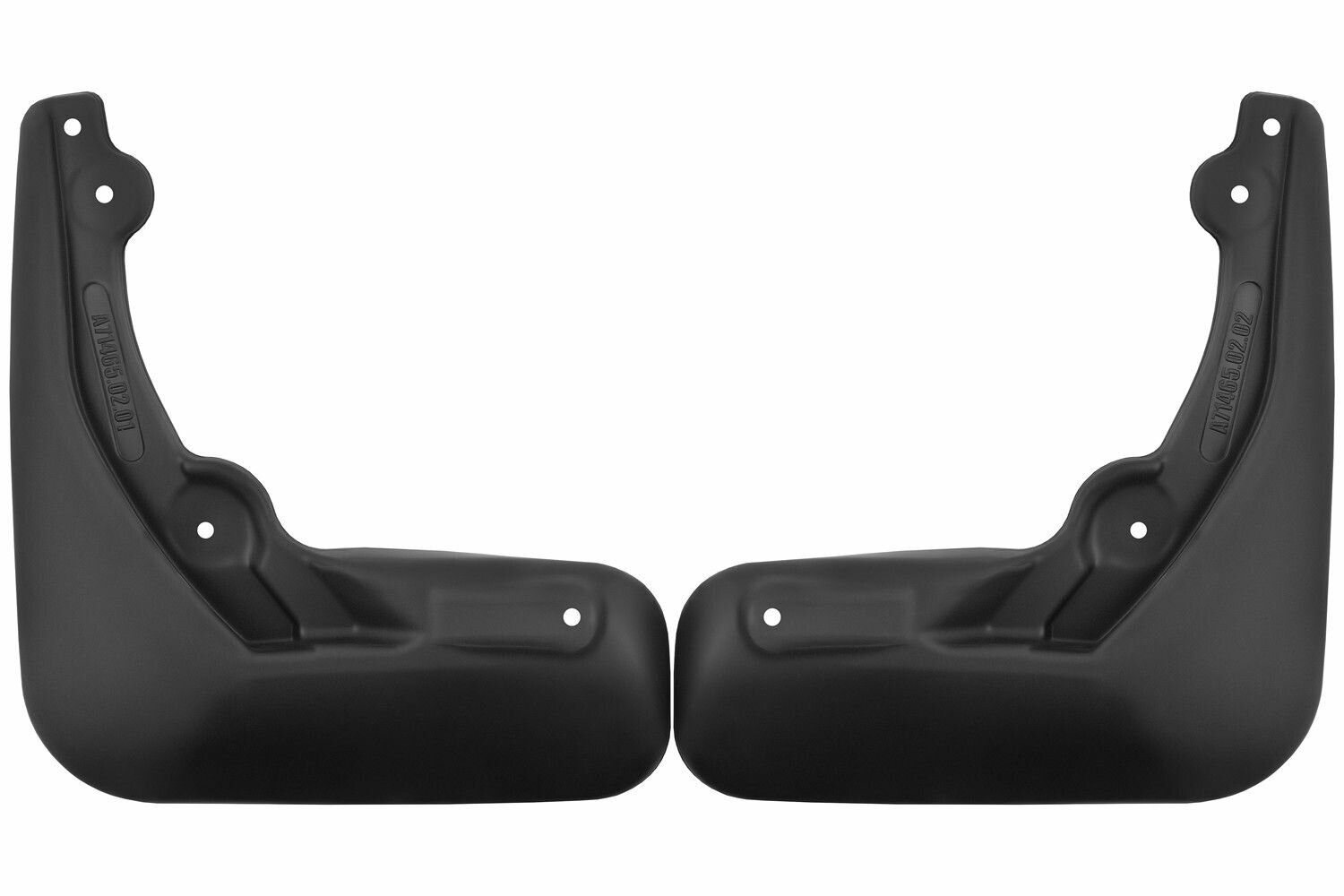 Брызговики задние для JETOUR X50 2024 - 2 шт.(optimum) в пакете арт. NLF. A71465. E13