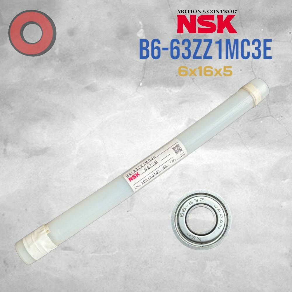 Подшипник NSK B6-63 ZZ1MC3E (6х16х5) Made in JAPAN