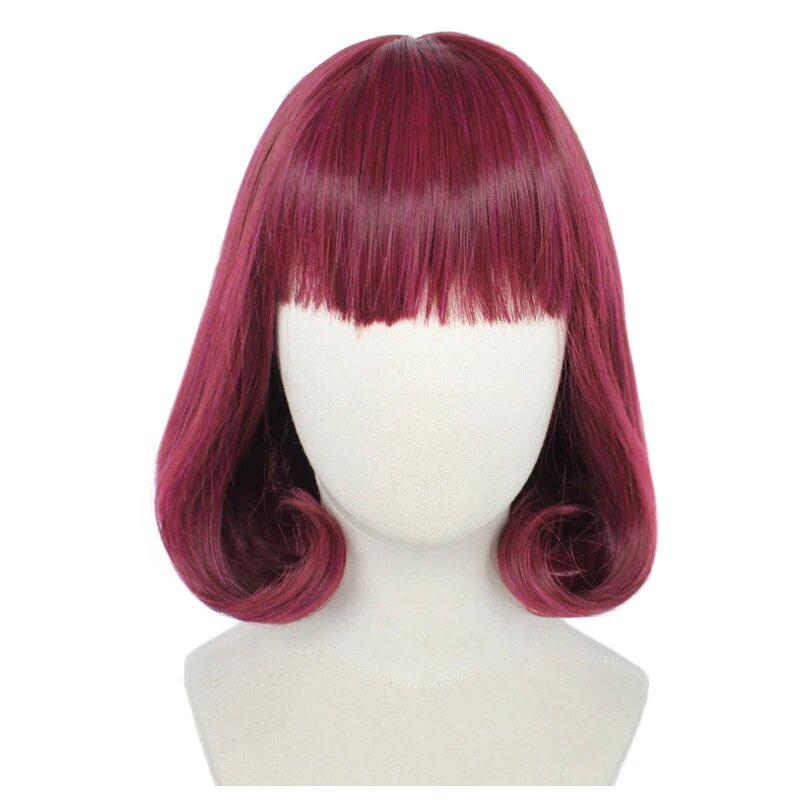 Velma Косплей Комплект COSNYC Розовый, Один размер, Wig only