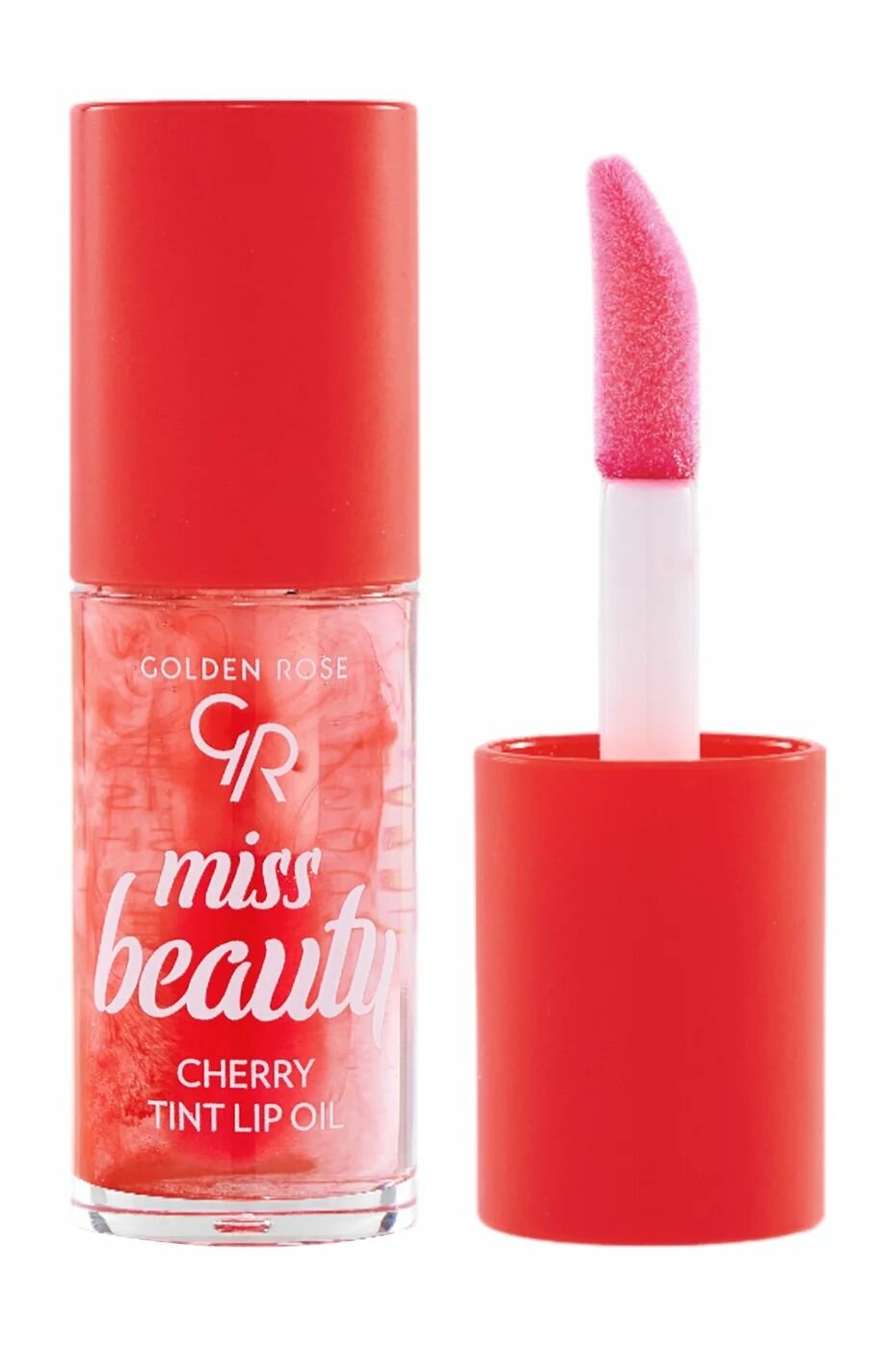 GOLDEN ROSE Масло-тинт для губ Miss Beauty Cherry Tint Lip Oil, Вишневый, 6 г