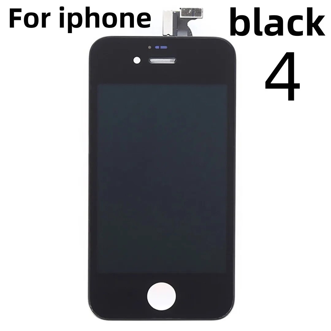 Оригинальный ЖК-дисплей Для iPhone 4, 5, 6, 6S, 7, 8 Plus, Сенсорный Экран, Замена Экрана Для iPhone 8, Емкостный Экран