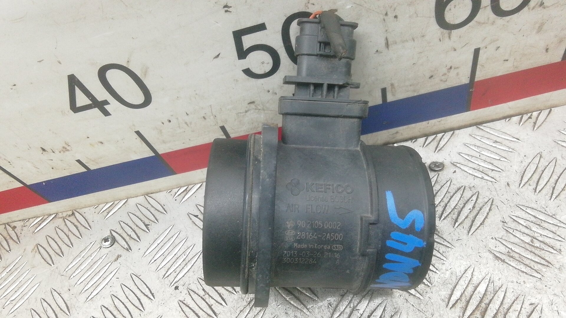 Расходомер воздуха дизельный HYUNDAI I30 GD, Номер 281642A500