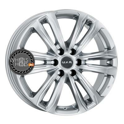 Диск автомобильный литой MAK Safari 6 20x8.5 6x139.7 et20 dia106.1 Silver