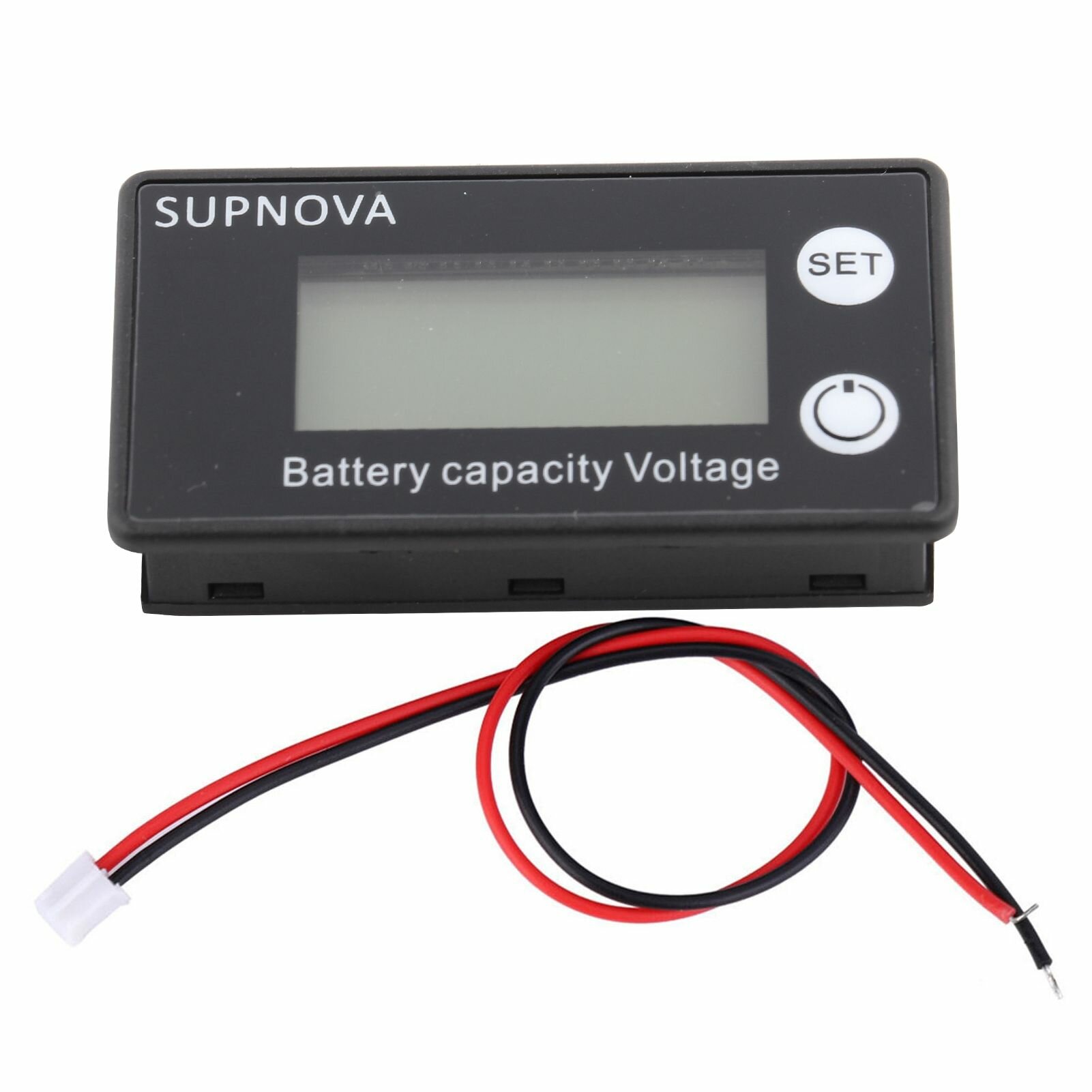 Индикатор емкости аккумулятора LCD 12V, тестер, универсальный вольтметр с цифровым дисплеем для лити