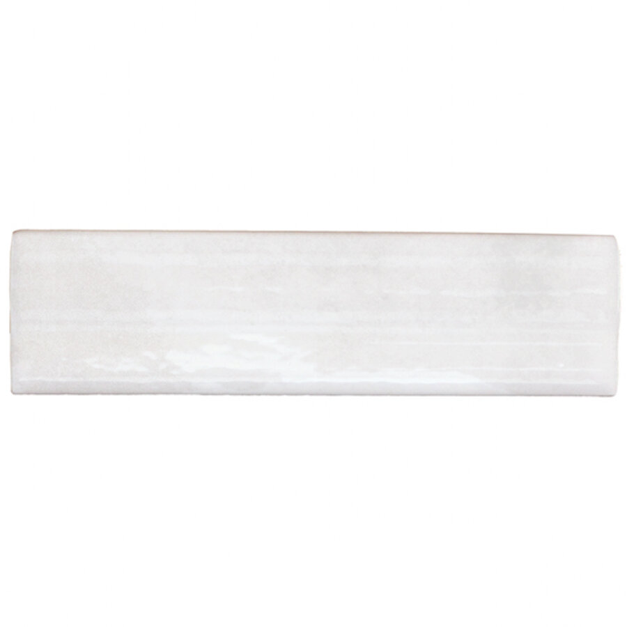Молдинг керамический Monopole "New Garden", 5×15см, глазурованный, белый