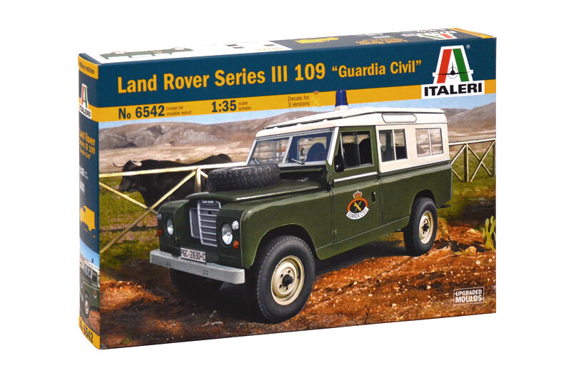 Сборная модель "Автомобили и мотоциклы LAND ROVER SERIES III 109 "Guardia Civil" (1:35), артикул 6542
