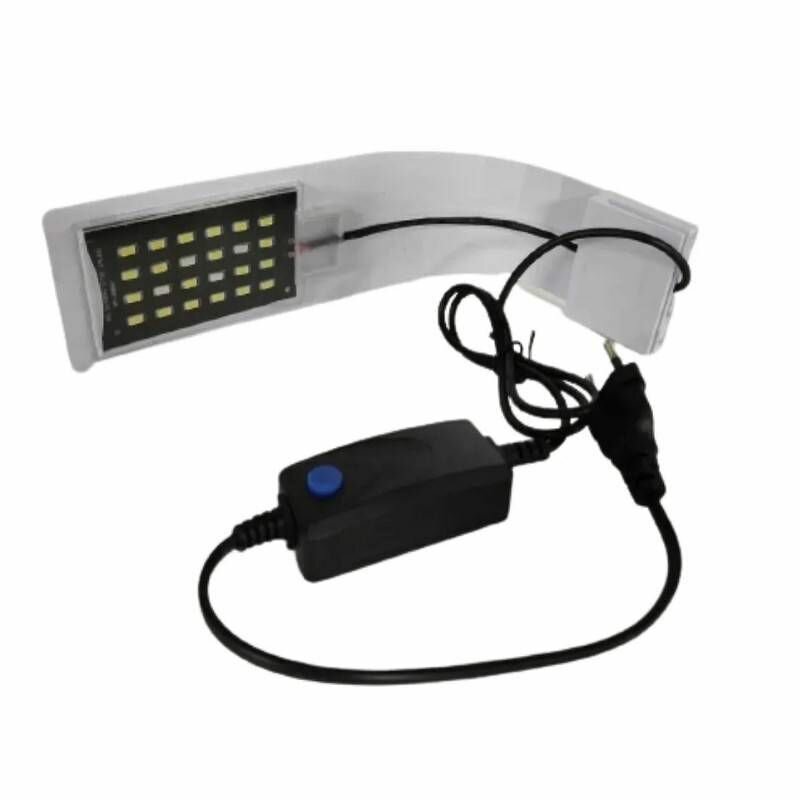 Аквариумный светодиодный светильник Aleas X5 LEDx28 8w белый