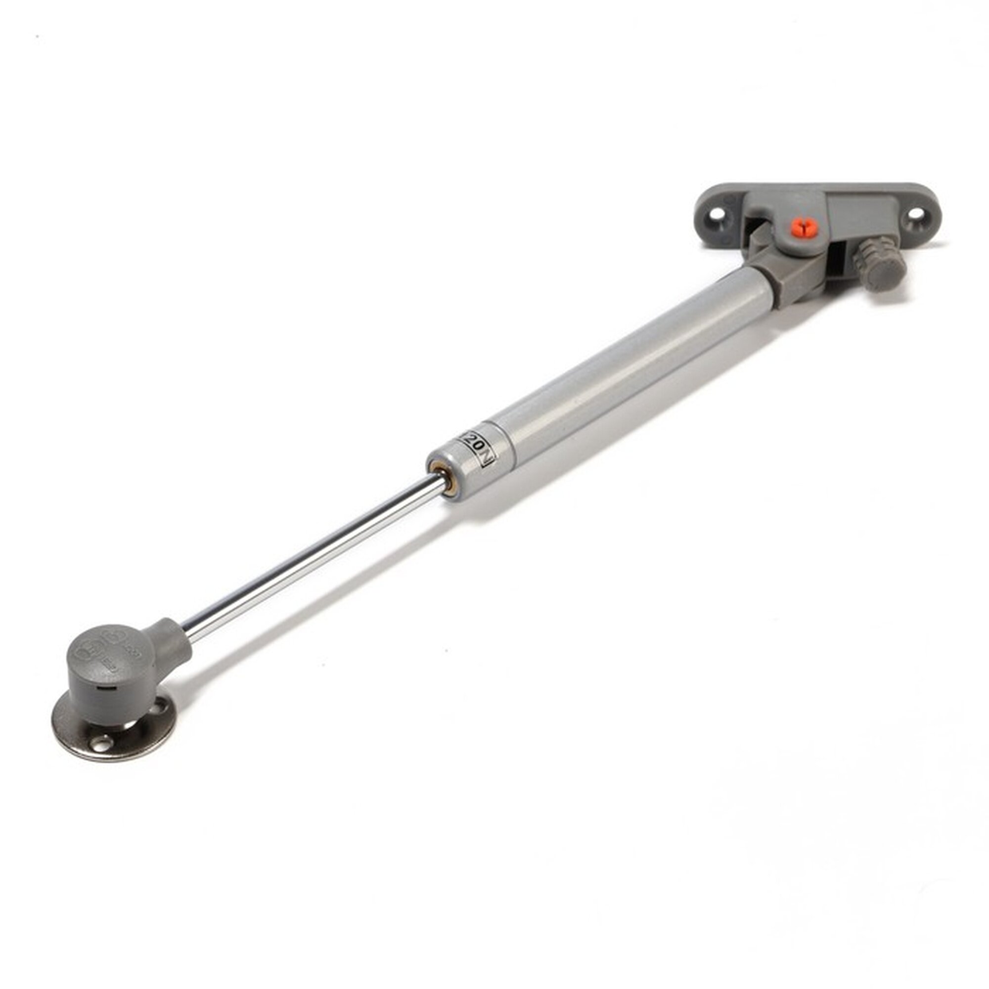 Газлифт 120N CAPPIO, доводчик, бесшумное открывание/закрывание, серый