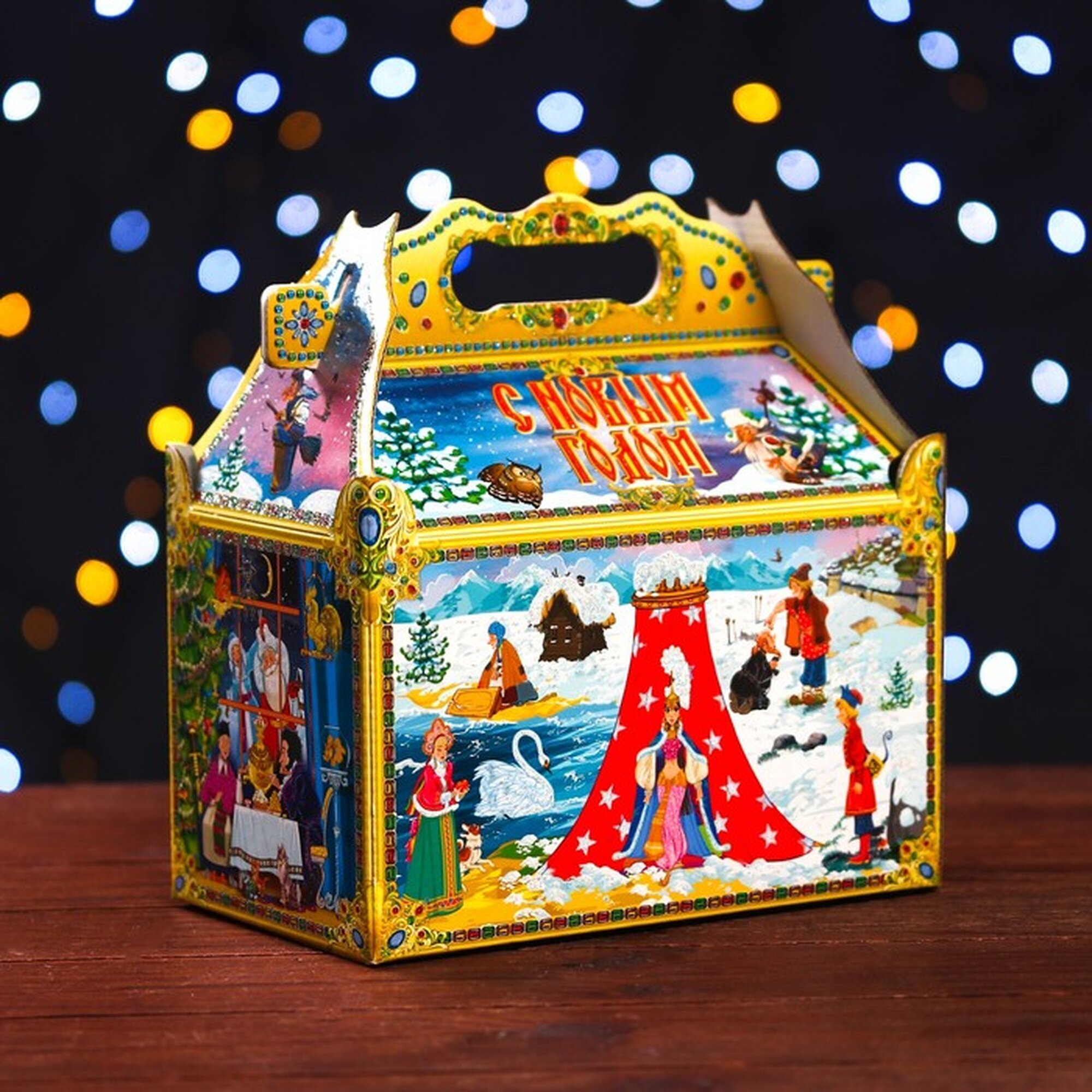 Подарочная коробка «Что за прелесть эти Сказки!» 21.2×12.3×22.6 см