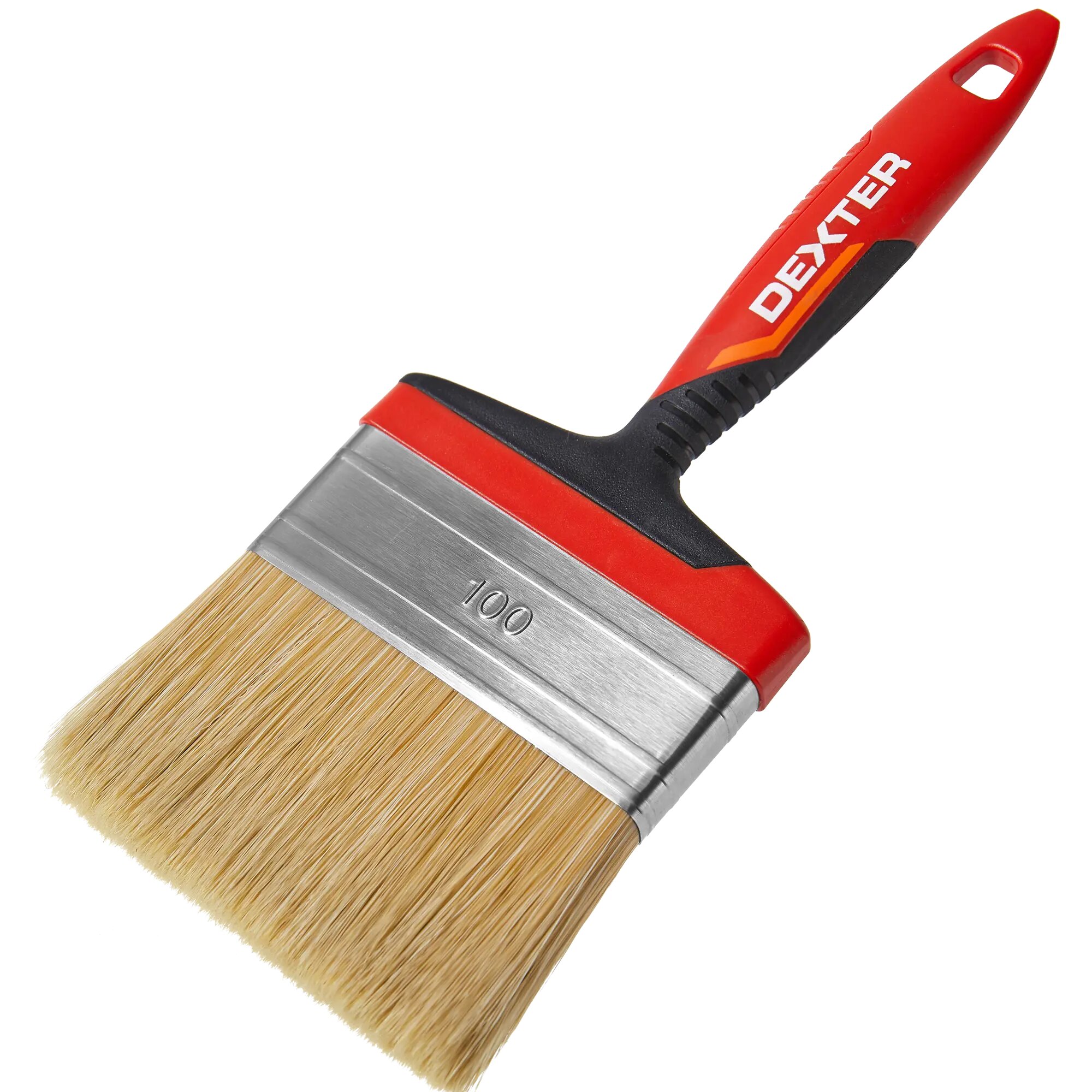 Dexter кисть для алкидных красок 100 мм, синтетический ворс, ровное нанесение