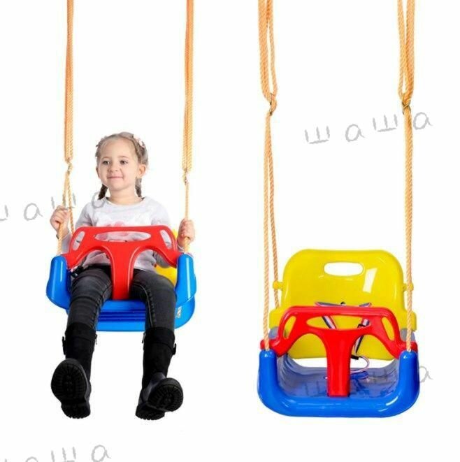 Подвесные качели Капризун 3 в 1 для детей, подвесные качели для дома и сада пластиковые, трансформер
