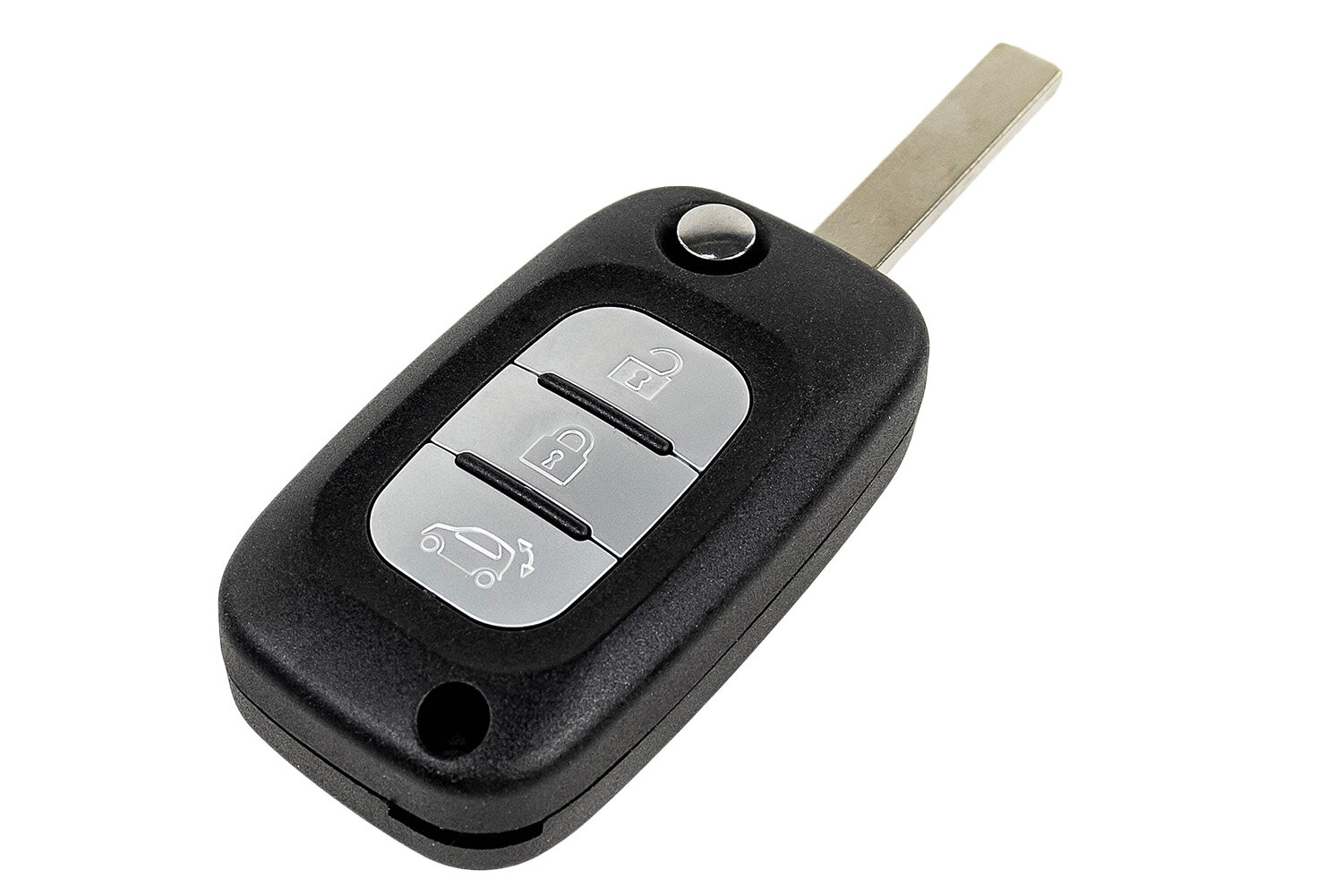 Ключ замка зажигания выкидной без чипа в корпусе без шильдика на Лада Веста, Икс Рей, Ларгус FL