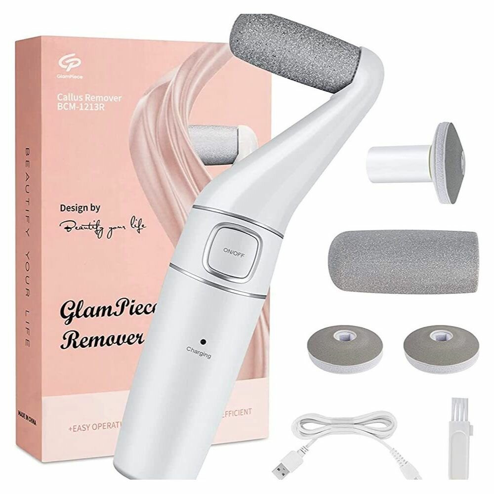 Электрическая роликовая пилка 2 в 1 , Прибор для маникюра и педикюра, для удаления огрубевшей кожи и натоптышей