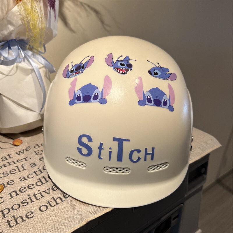 Stitch Angel Национальный стандартный стандарт 3C Сертифицированный шлем для защиты от летнего солнца и дышащего половину шлема регулируемого защитного шлема для мужчин и женщин все сезоны