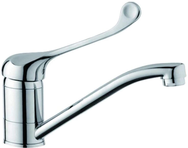 Смеситель для кухни D-Lin D151427-6 медицинский, локтевой, хром