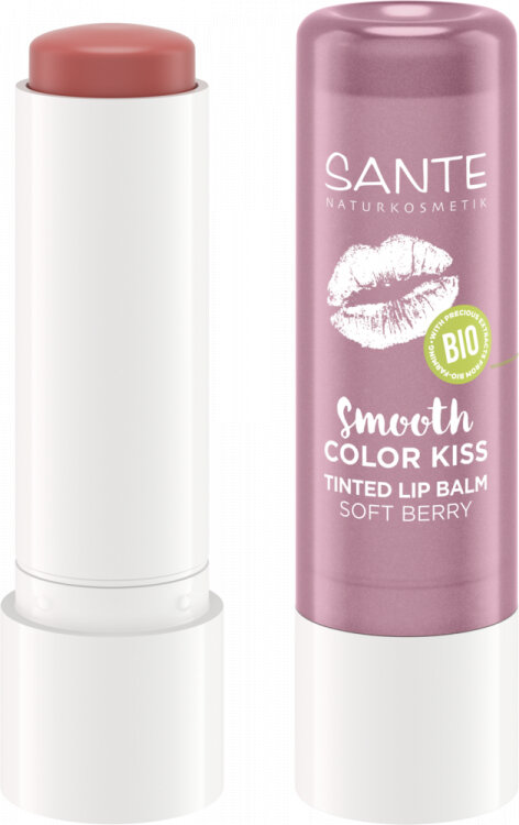 SANTE Бальзам + тон 02 Soft Berry 4 г