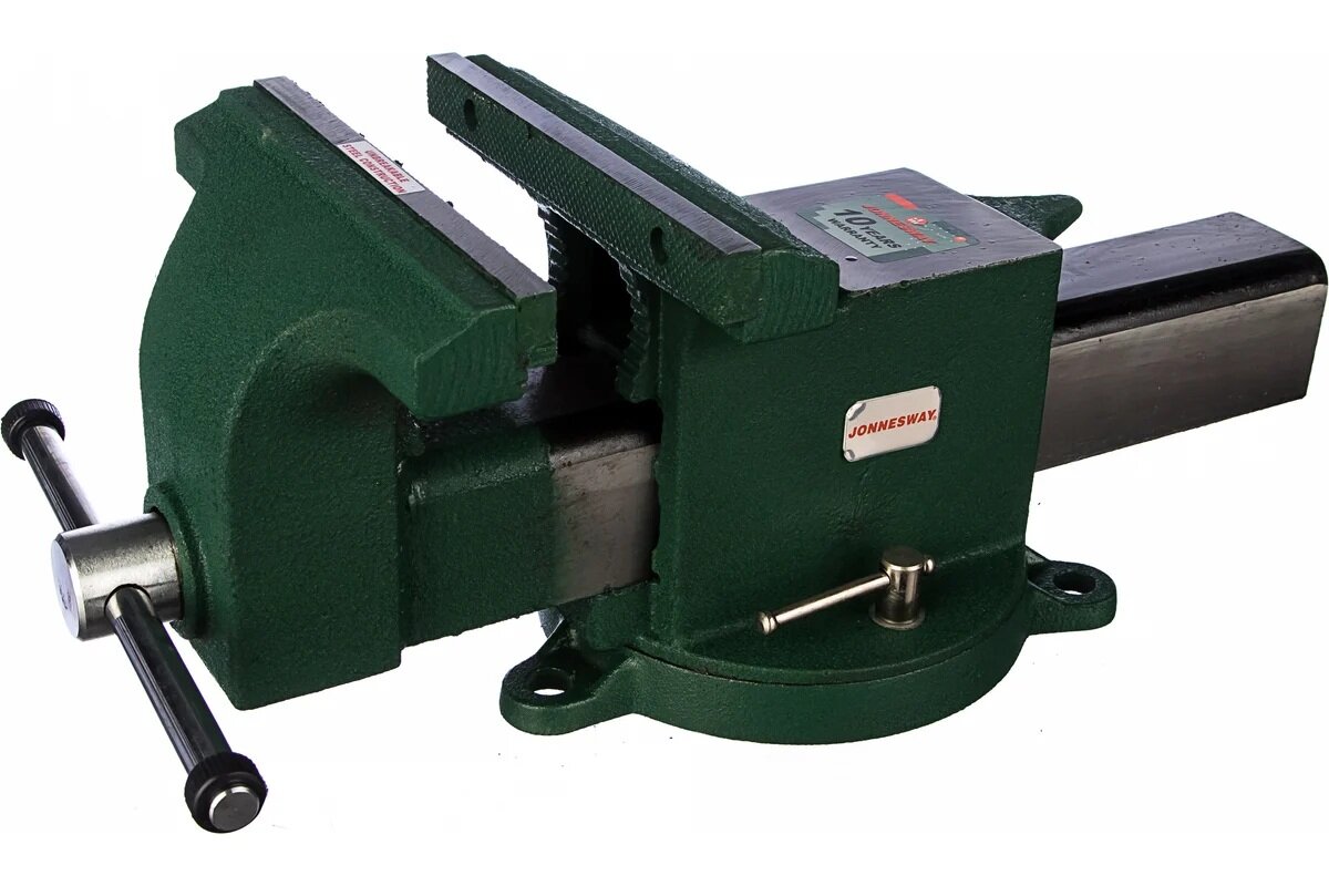 Тиски слесарные 200 мм, 8" Jonnesway C-A12, 48748, поворотные
