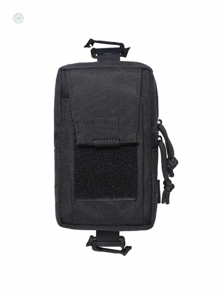 Тактическая сумка с креплением MOLLE и лямкой для рюкзака универсальный подсумок для гаджетов, документов и аксессуаров