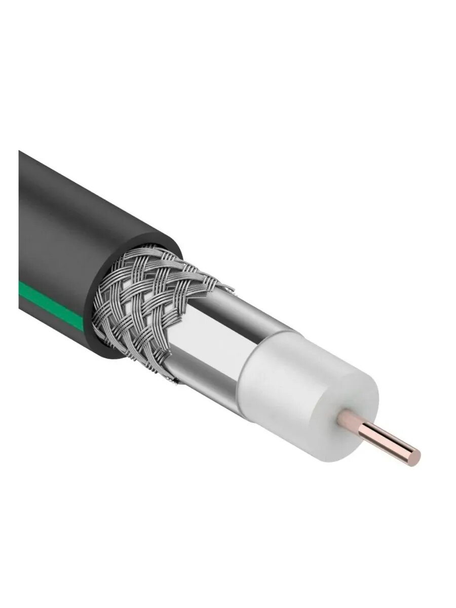 Коаксиальный кабель SAT 703 B Cu/Al/Cu 75 Ом бухта 100 м