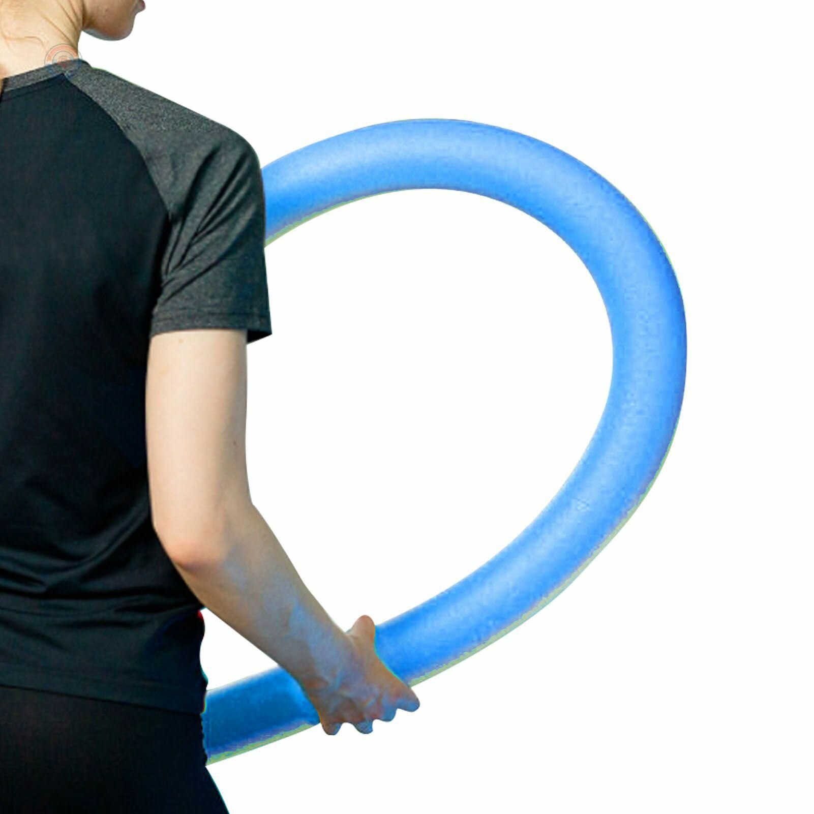 Спортивный нудл для плавания и аквааэробики 150 см, прочная аквапалка из EPE пены, синий цвет, для тренировок и отдыха в бассейне