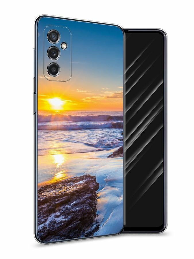 Чехол на Samsung Galaxy M52 / Самсунг Галакси M52 с принтом "Восход 6"