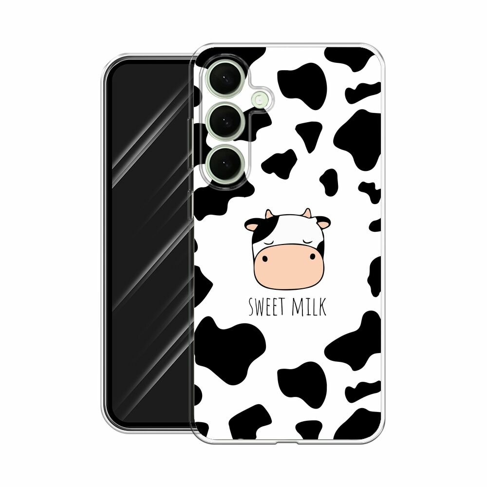 Чехол на Samsung Galaxy S25 Plus / Самсунг S25 Плюс с принтом Sweet milk — фото 1