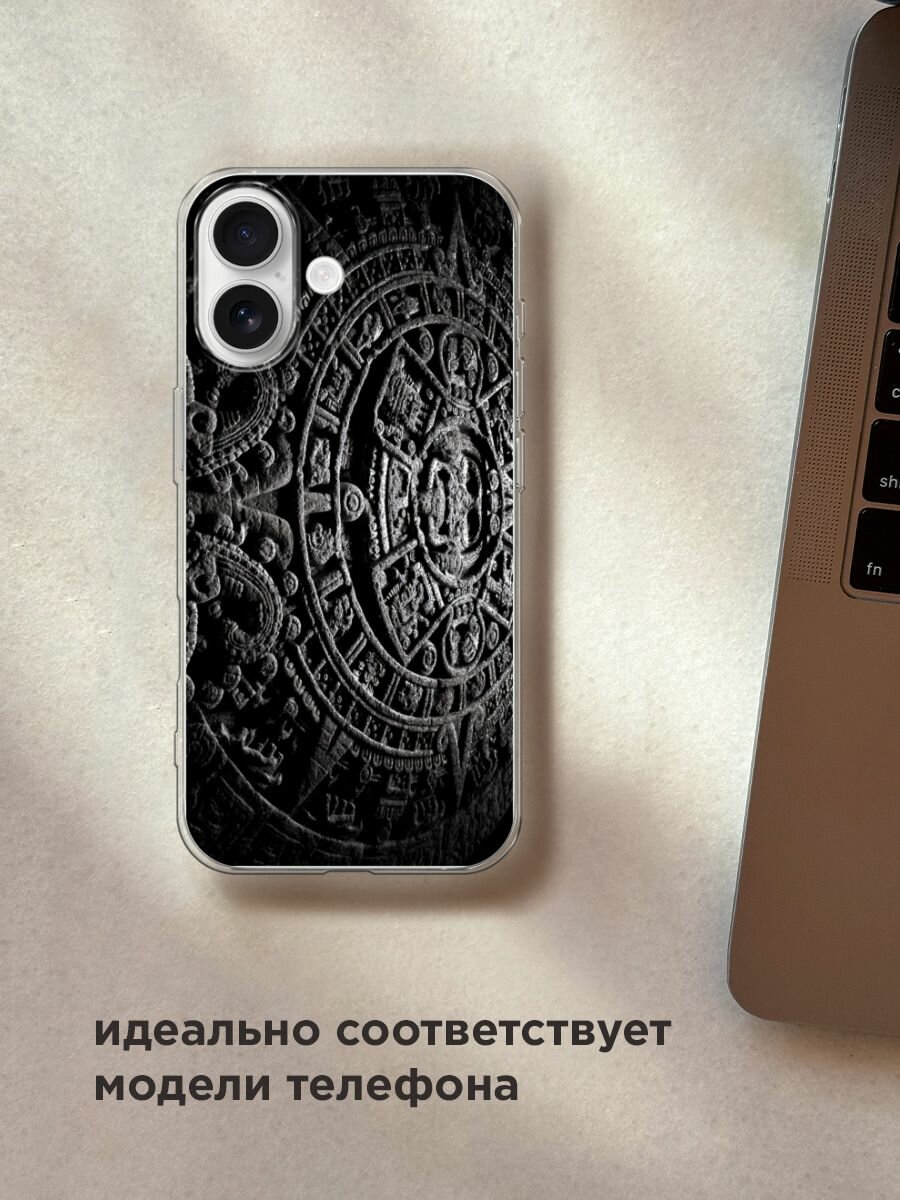 Чехол на Apple iPhone 17 / Айфон 17 с принтом "Узоры ацтеков 3" — фото 1