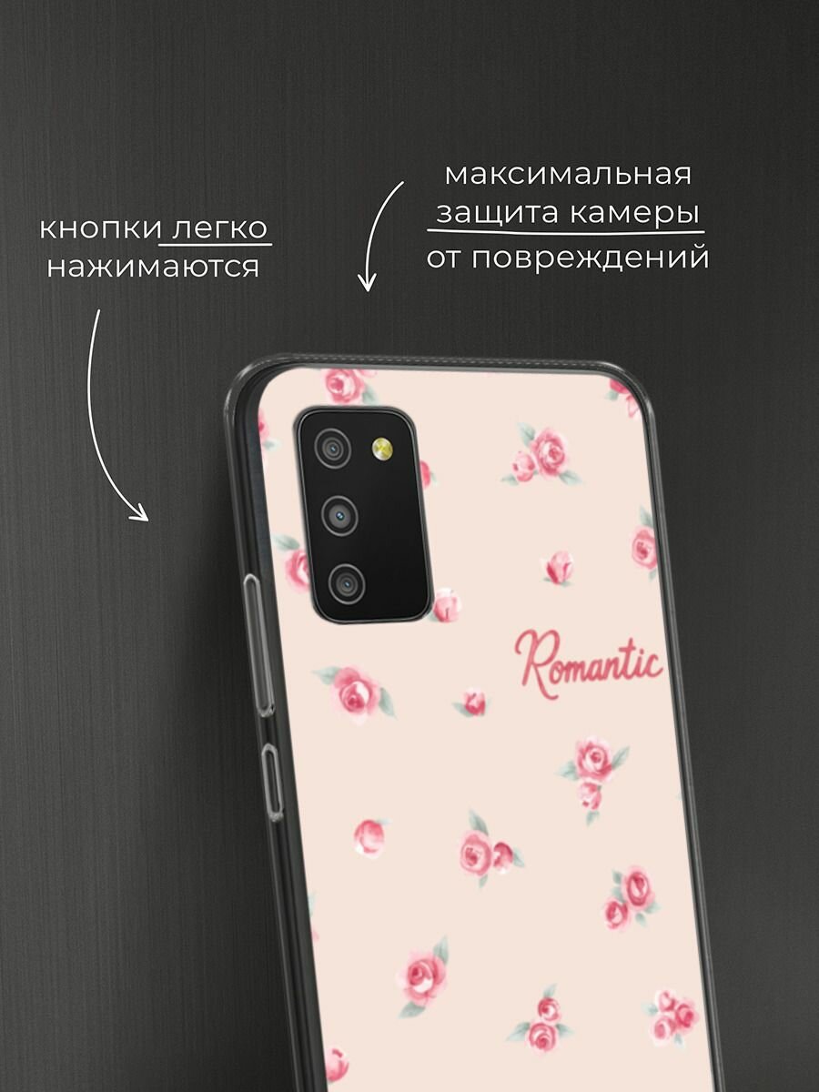 Чехол на Samsung Galaxy A02s / Самсунг Галакси A02s с принтом "Romantic" — фото 1