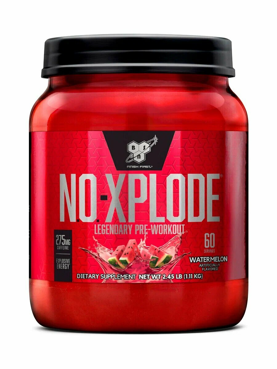 Предтренировочный комплекс BSN N. O.-Xplode арбуз 1110 г