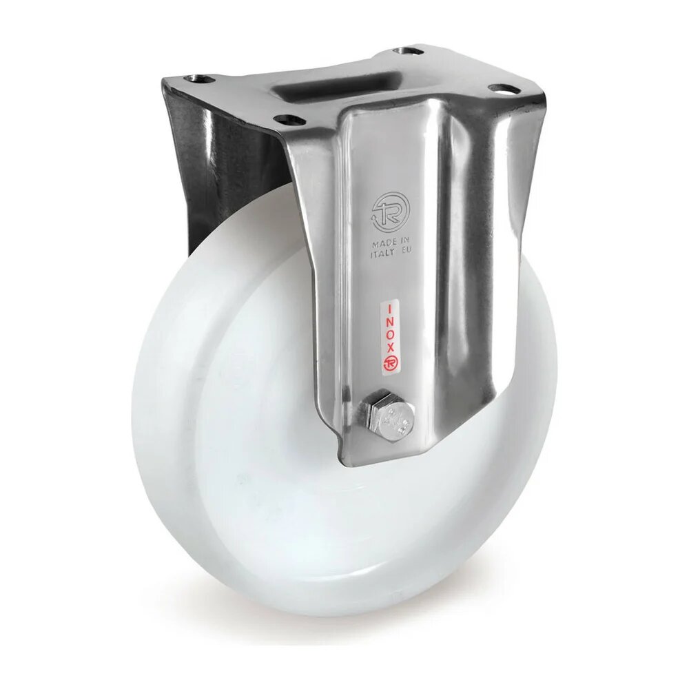 Tellure rota колесо неповоротное, диаметр 100мм, грузоподъемность 200кг, полиамид, нержавейка 685402