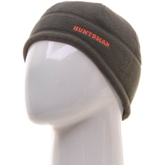 Шапка двухсторонняя Huntsman ткань Флис цвет Хаки/Хаки размер 60