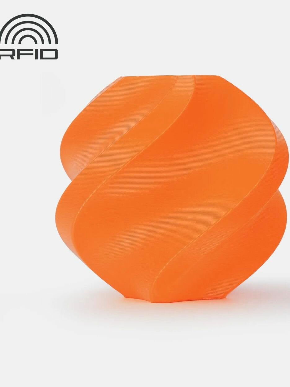 Филамент Bambu Lab ABS Orange Оранжевый (40300) / Пластик для 3D-принтера , на катушке 1кг
