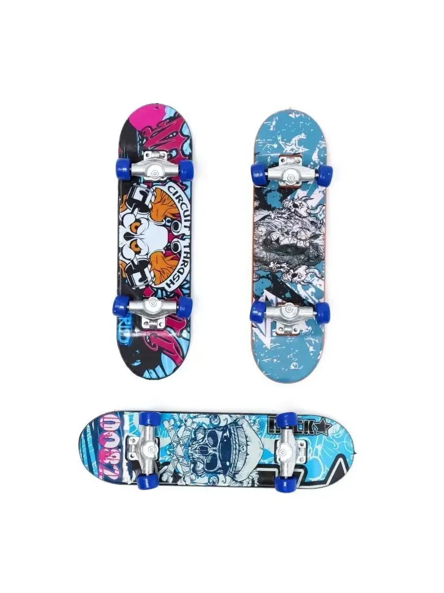 Фингерборд самокат для мальчиков, цвет микс