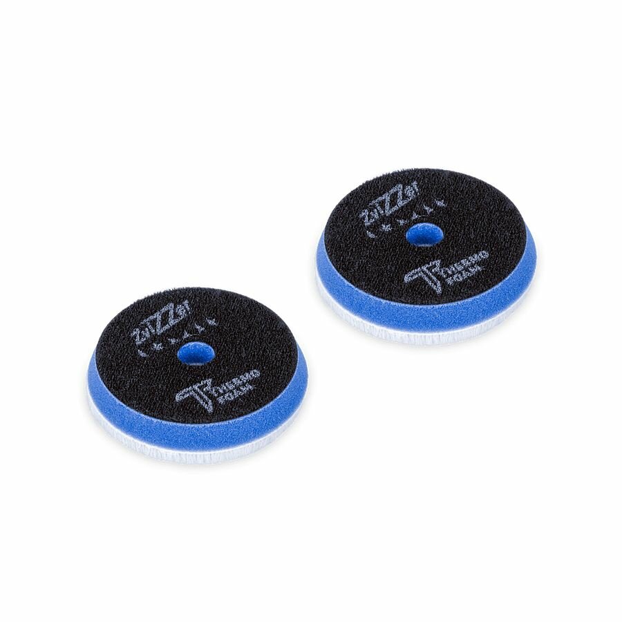 Полировальный круг полутвёрдый Thermo Wool 5 Синий 90 мм