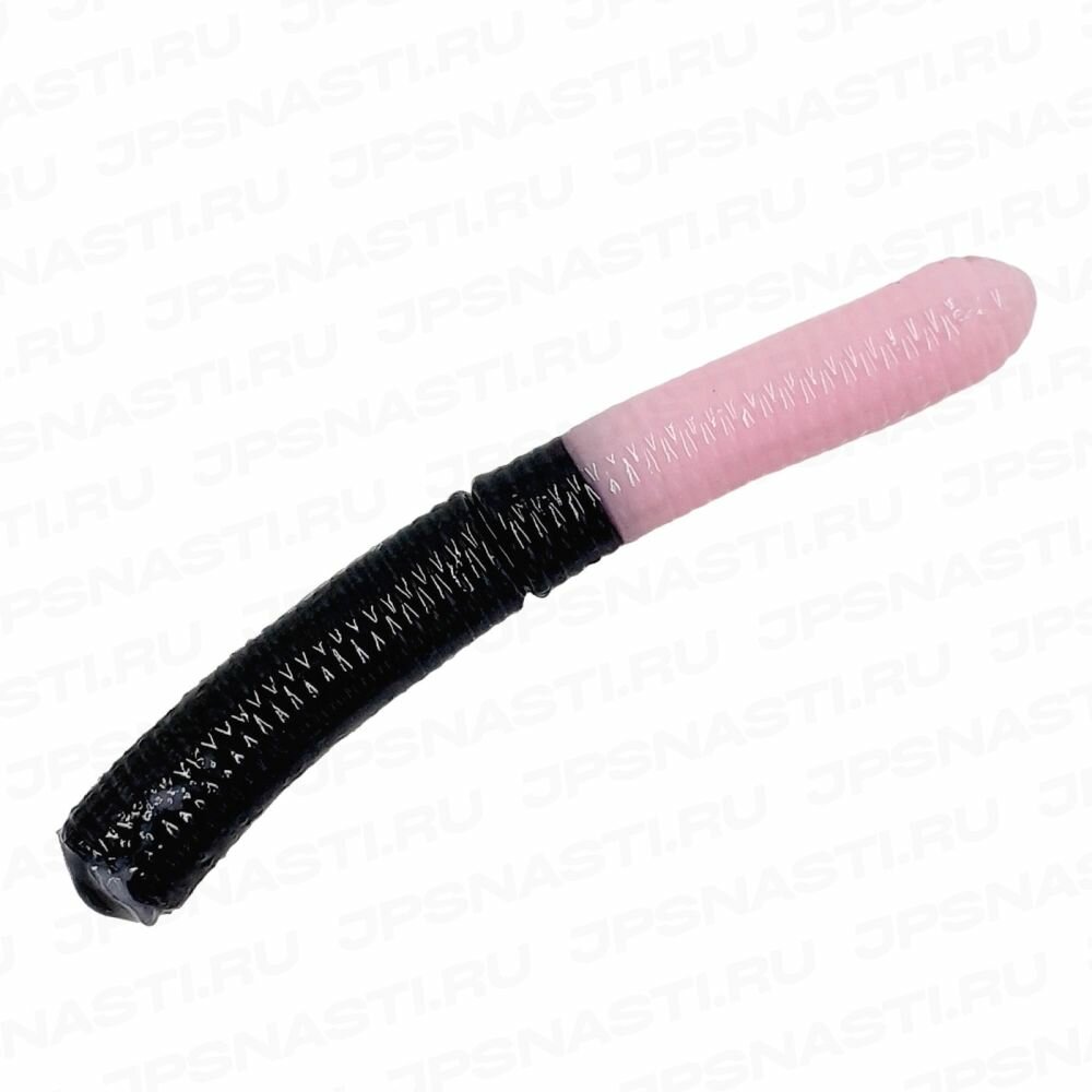 Силиконовые приманки на форель Cool Place Buk, черный/бабушкино пальто, сыр / Форелевые приманки Кул Плэйс