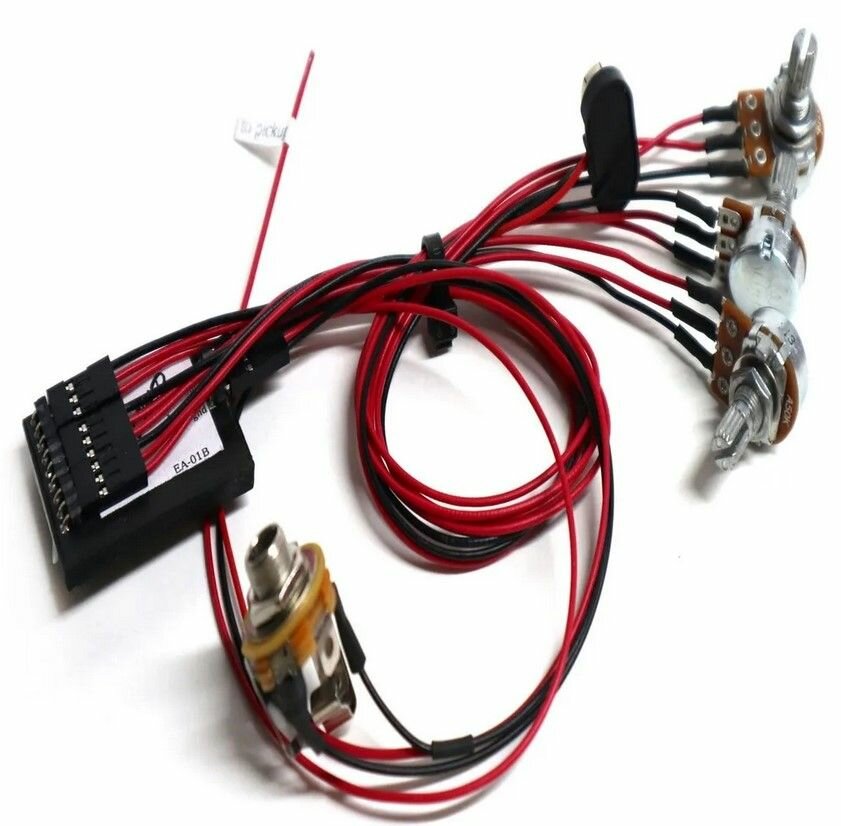 EA-01B Easy Amp Предусилитель для бас-гитары активный, спаянный, Easy Fix