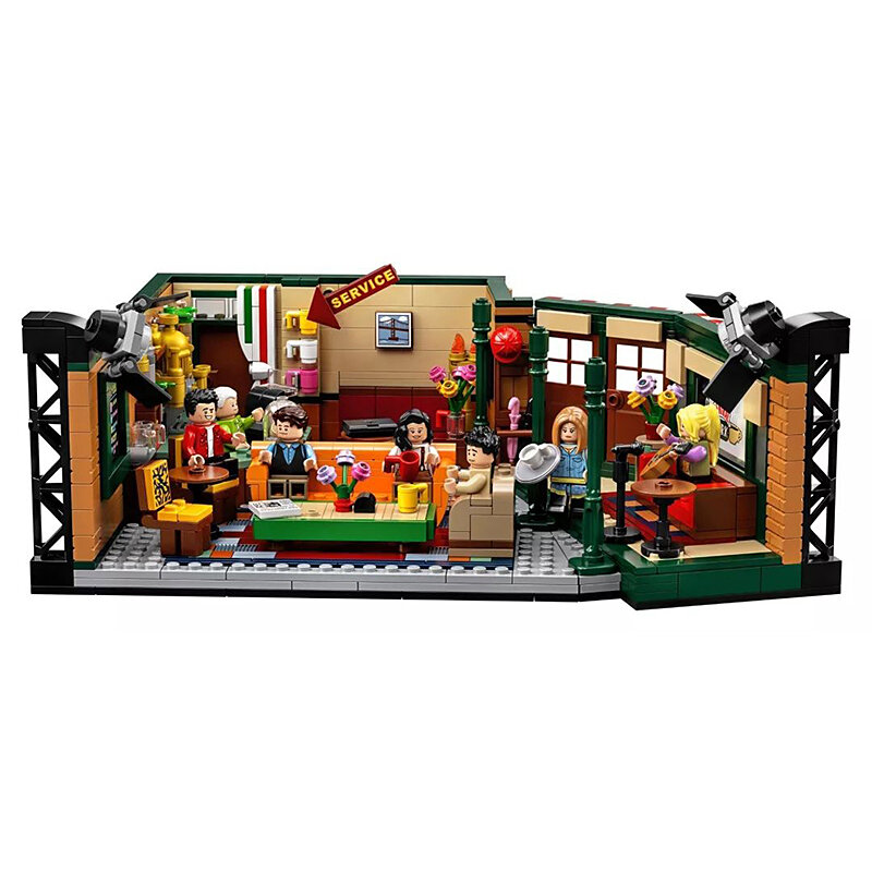 Пластиковые строительные блоки унисекс LEGO Central Perk 1312322082