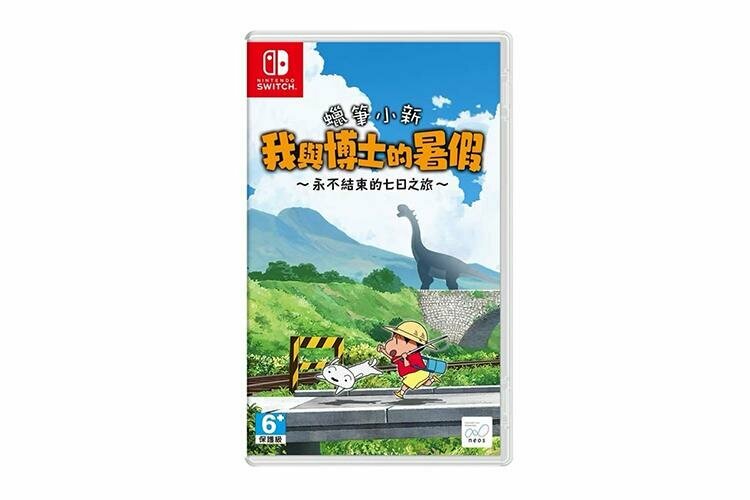 Игра на картридже NINTENDO SWITCH Crayon Shin Chan, My Summer Vacation With Doctor, multicolor