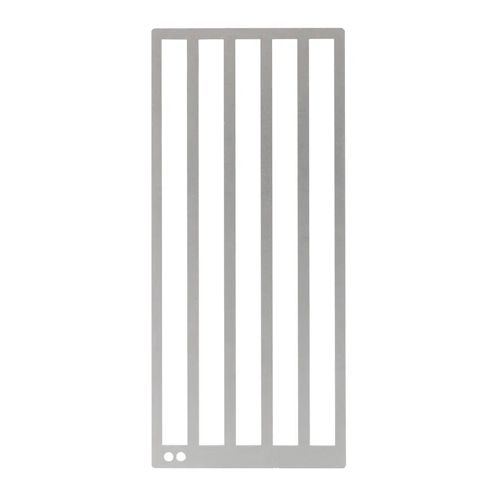 Линейка для алмазной вышивки из нержавеющей стали 2 Row Round